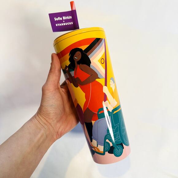 Starbucks | Dining | Nwt Starbucks Sofie Birkin Lgbtq Pride March 24oz ...